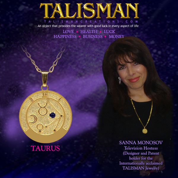 10K Gold Zodiac Talisman Pendants -Talisman Creations