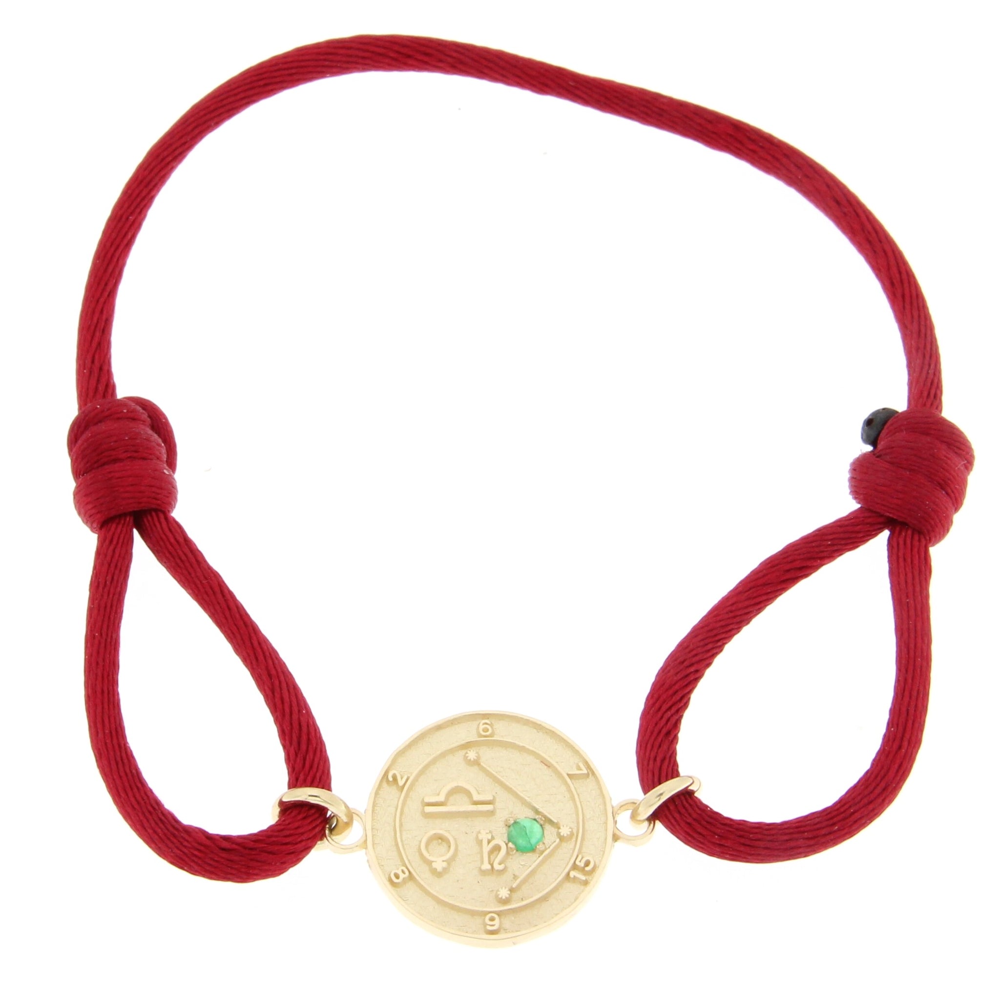14K Gold Libra Talisman Bracelet | Zodiac Jewelry by Talisman Creations